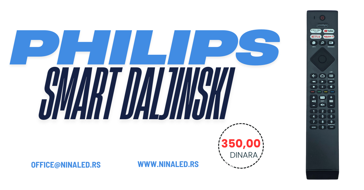 PHILIPS DALJINSKI SMART | SMART NINA LED 1